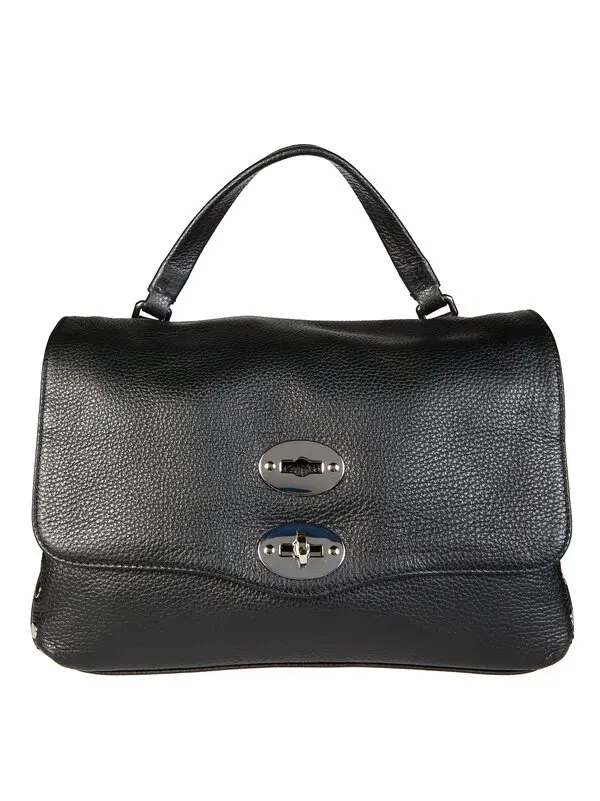 ZANELLATO Mini Postman Crossbody Bag - Nero