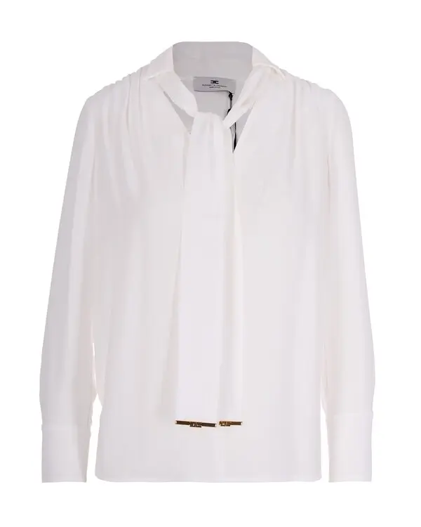 Elisabetta Franchi Bow Detail Shirt