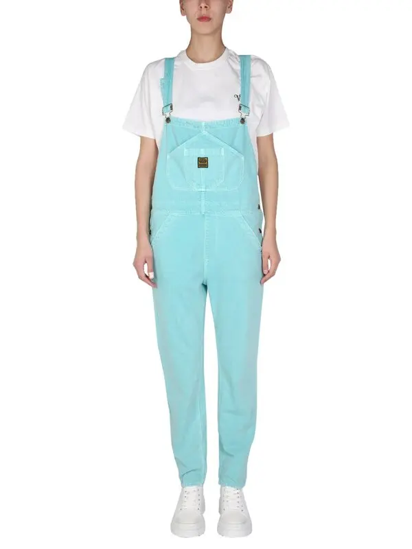 WASHINGTON DEE-CEE Denim Overalls With Adjustable Shoulder Straps