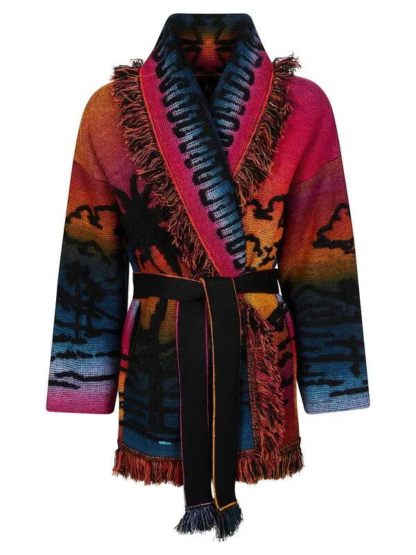 Alanui Sunset Stories Cardigan For