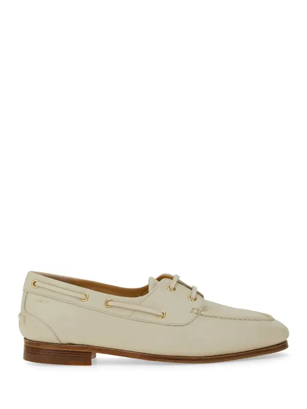 Bally Pathy Laced Loafers In Smooth Leather