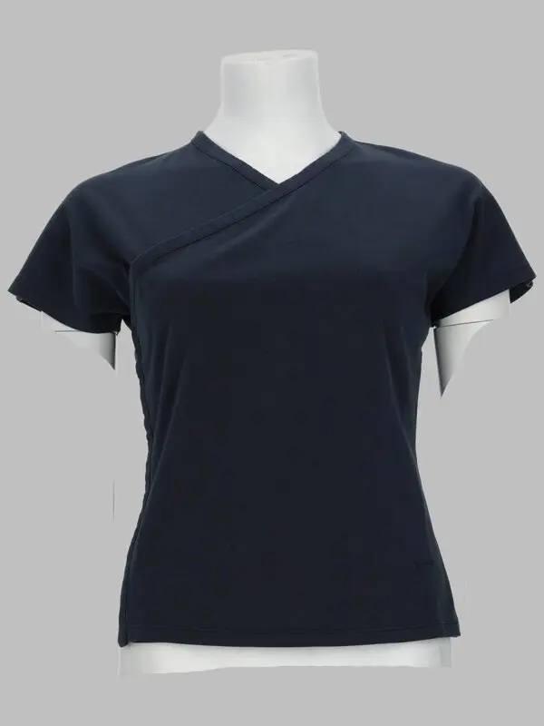Paloma Wool Organic Cotton Wrap T-shirt - Blue