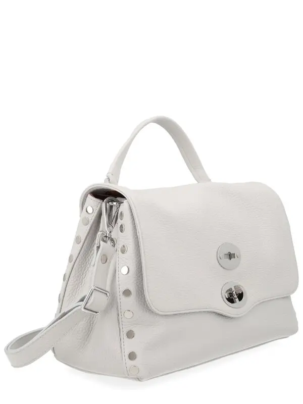 ZANELLATO Postina Daily Studded Satchel - Grey