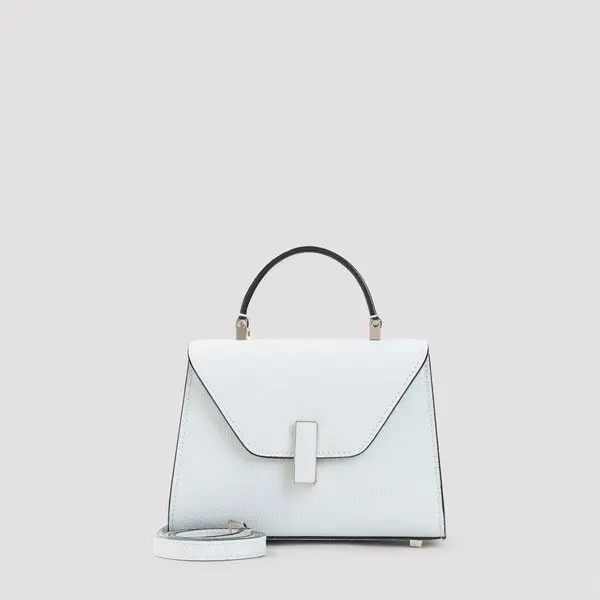 VALEXTRA Mini Leather Handbag 19.5cm X 14cm X 9.5cm