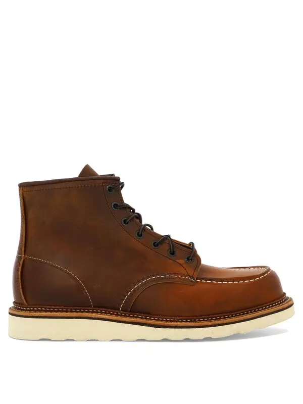 Red Wing Classic Moc Ankle Boots For - Brown