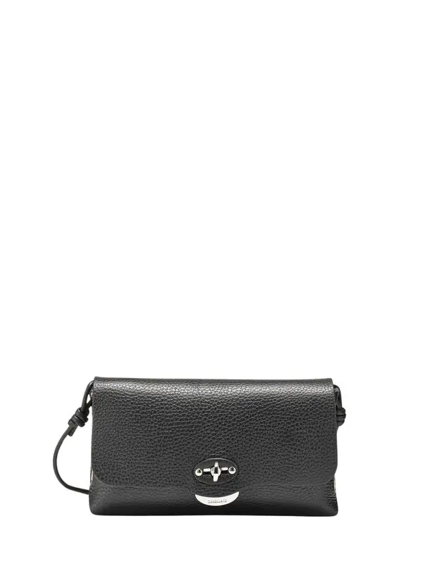 ZANELLATO Mini Leather Crossbody Bag - Black