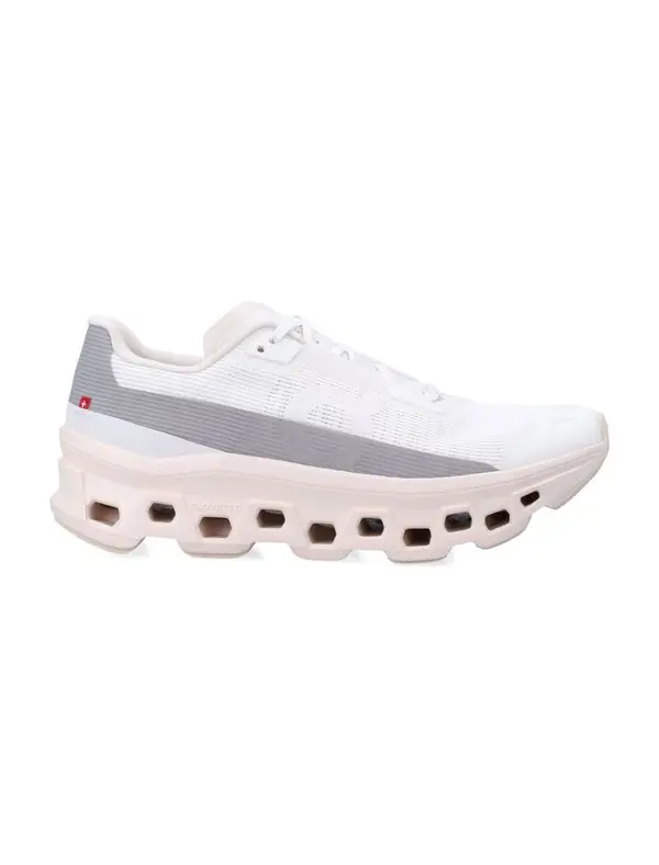 On Cloudmonster Sneakers - Ivory Seashell