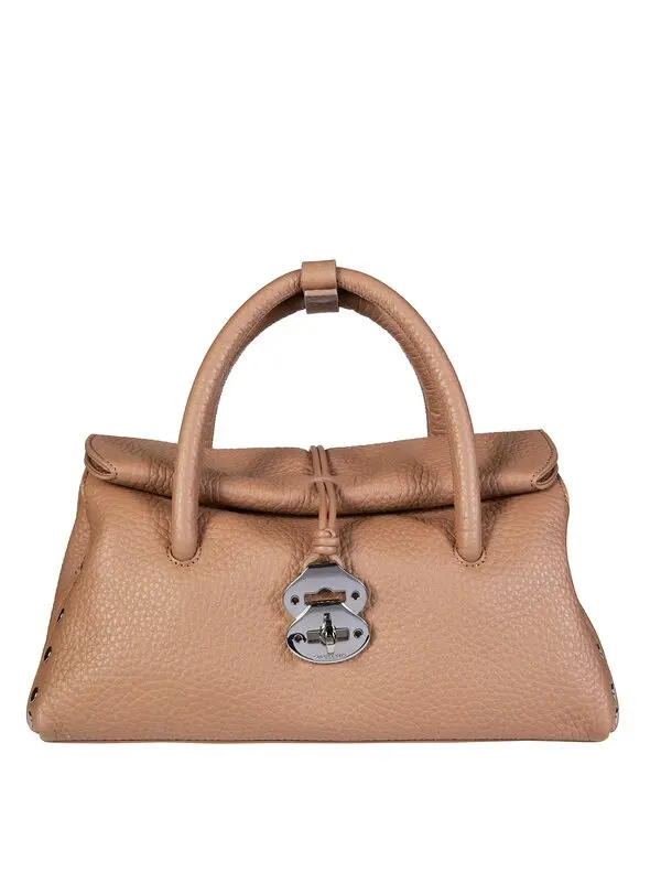 ZANELLATO Dotta Small Bag In Hammered Leather S. Zeno