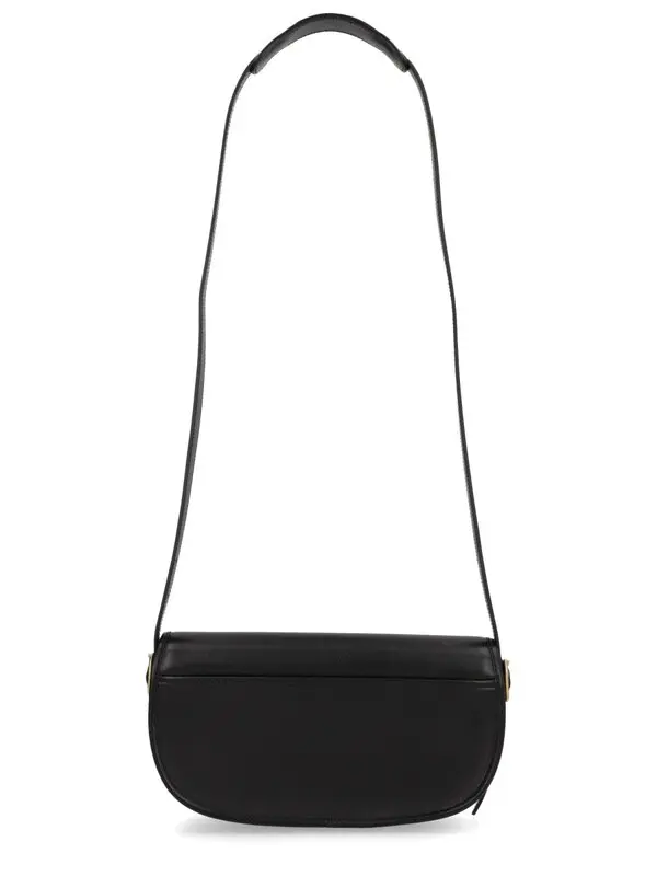 Bally Leather Shoulder Bag - Black
