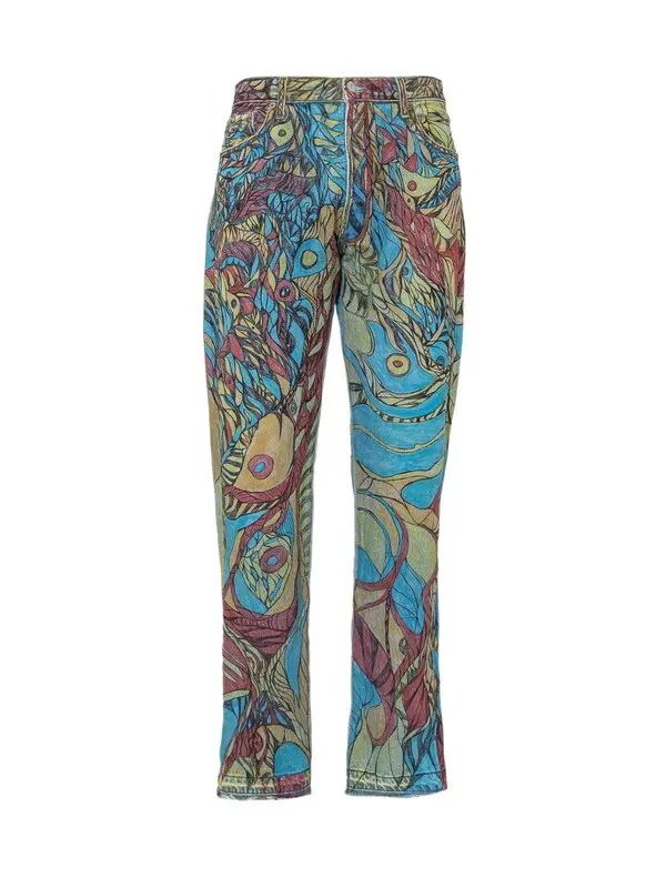 GALLERY DEPT. Painted Overalls - Denim