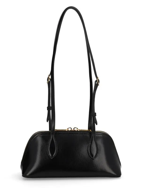 Bally Leather Shoulder Bag - Black