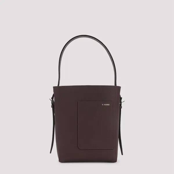 VALEXTRA Soft Bucket Mini Bag - Red