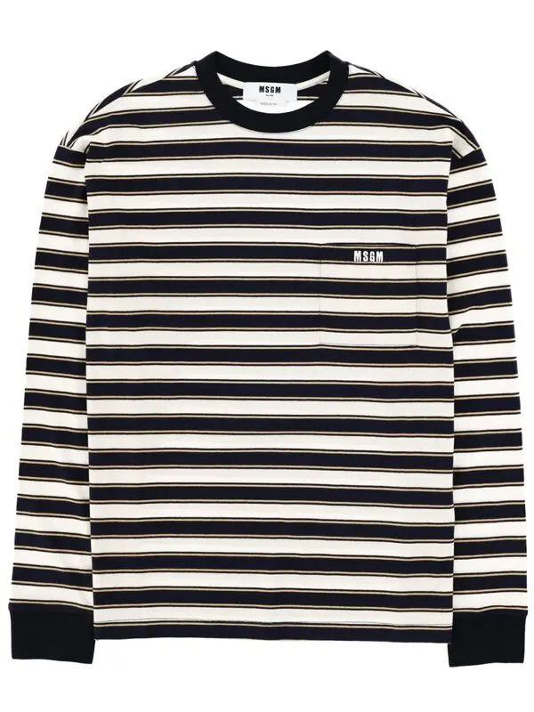 MSGM Logo Graphic T-shirt For Ss26 Collection