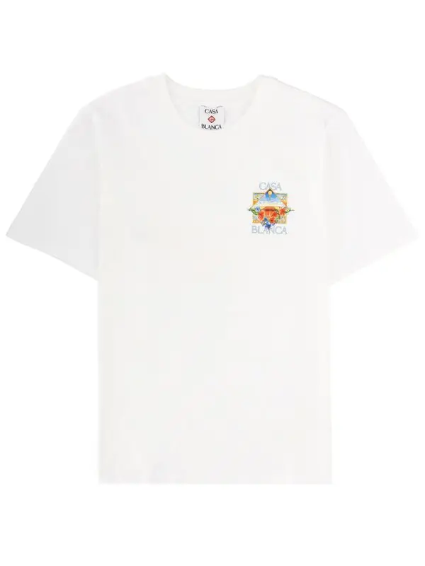 Casablanca Flower Court T-shirt