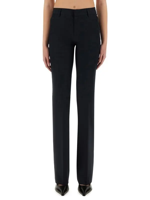 PT TORINO Tailored Cotton Silk Blend Trousers