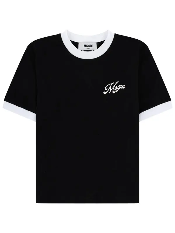 MSGM Classic Cotton T-shirt