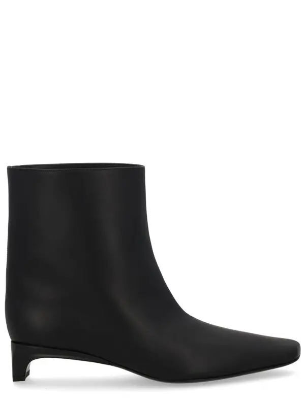 Loulou De Saison Leather Ankle Boots