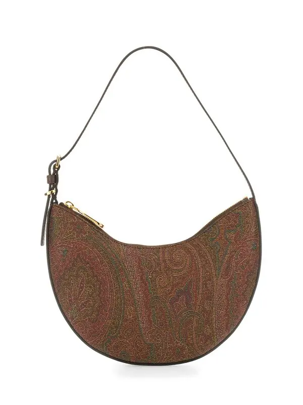 Etro Mini Essential Hobo Bag - Brown