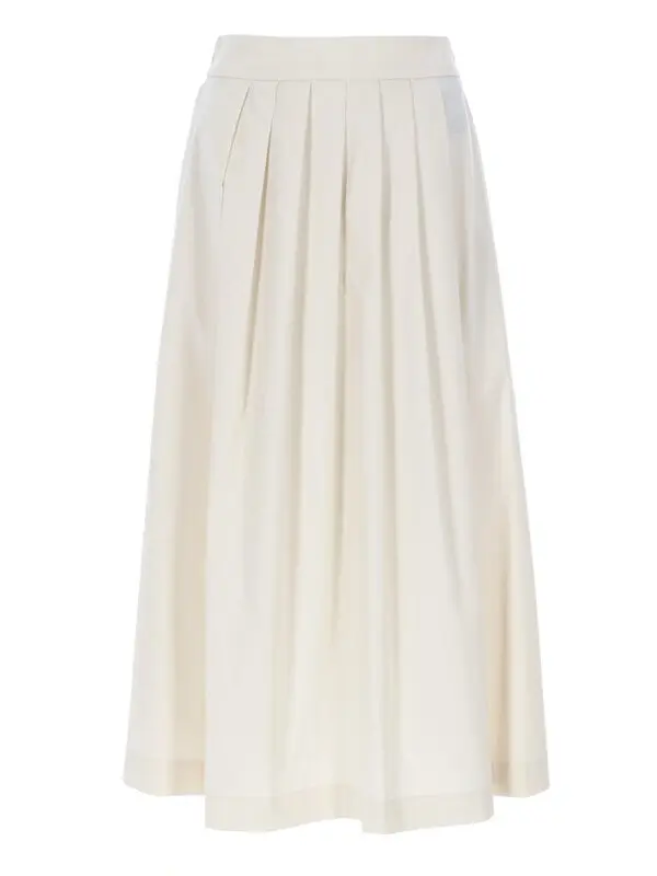 PT TORINO Midi Skirt Doris - White