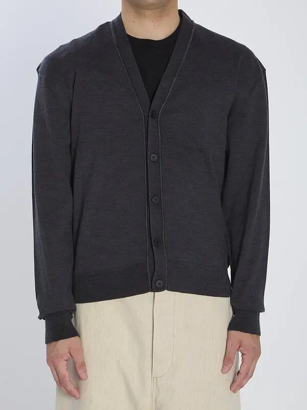 Jacquemus Knit Cardigan - Darkgrey