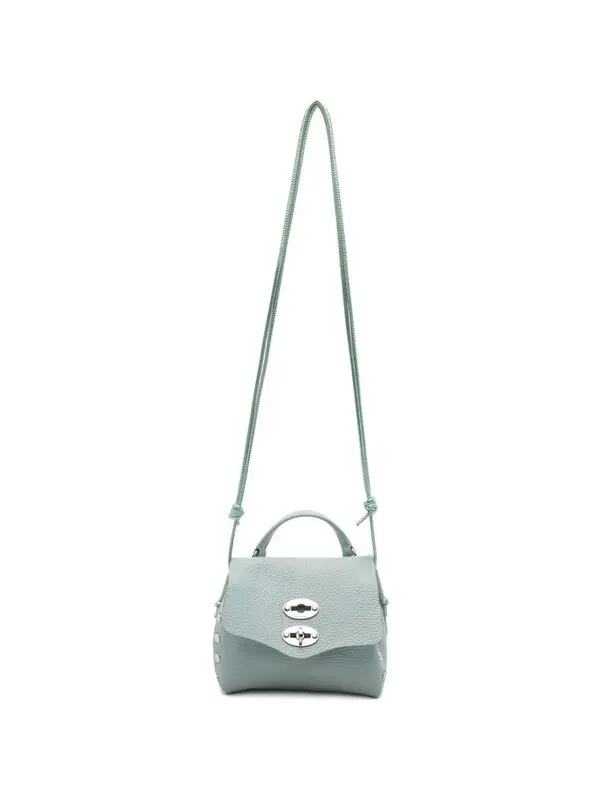 ZANELLATO Baby Postina Studded-embellished Tote Bag - Green
