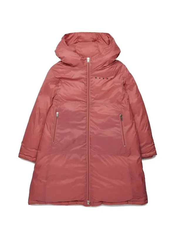 Marni Hooded Padded Jacket - Pink