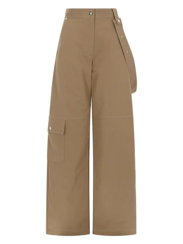 MSGM Wide-leg Cargo Pants