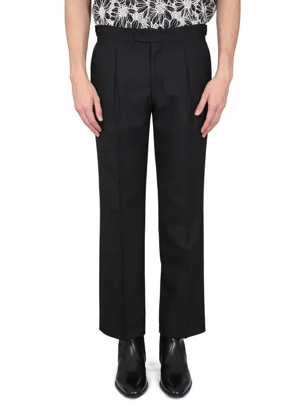 SUNFLOWER Tailored Trousers - Black