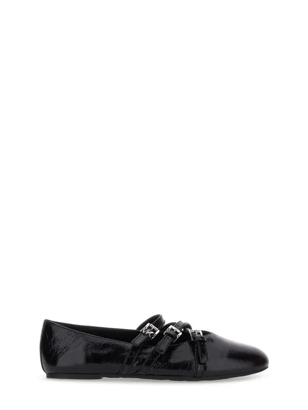 Michael Kors Flex Ballerina Flats With Buckles