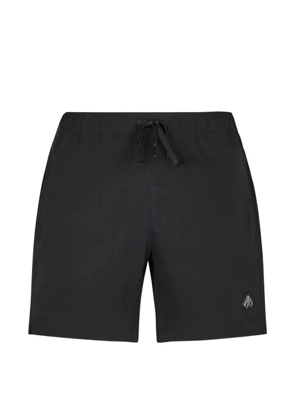 Moose Knuckles Logo Swim Shorts