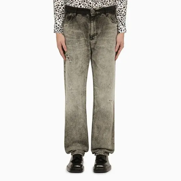 Balmain Straight Fit Tailored Pants