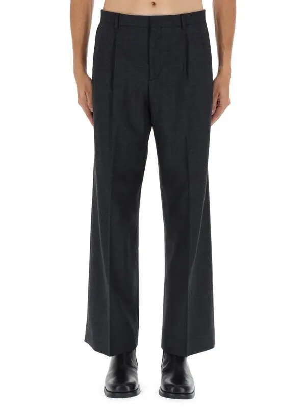 SUNFLOWER Pleated Trousers - Grey