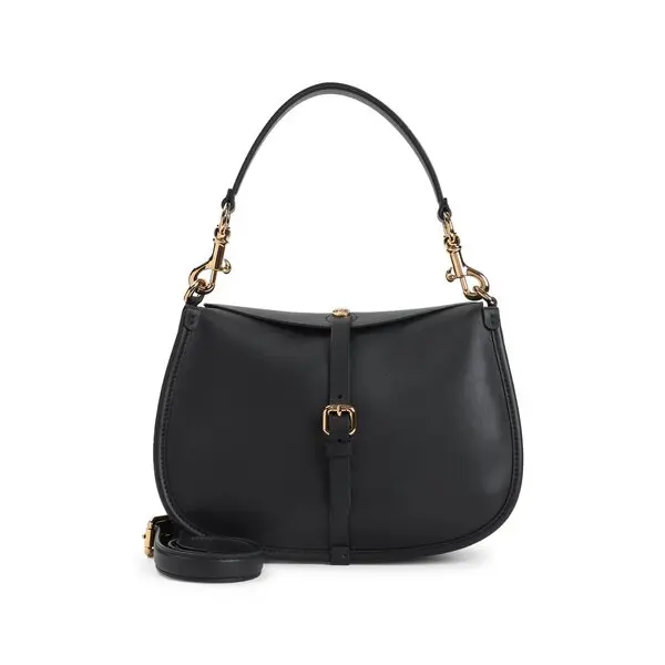 Etro Medium Pony Shoulder Bag - Black