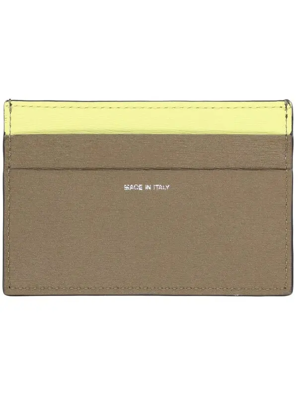 Paul Smith Mini Leather Card Holder 6.7 Cm X 10.1 Cm - Black
