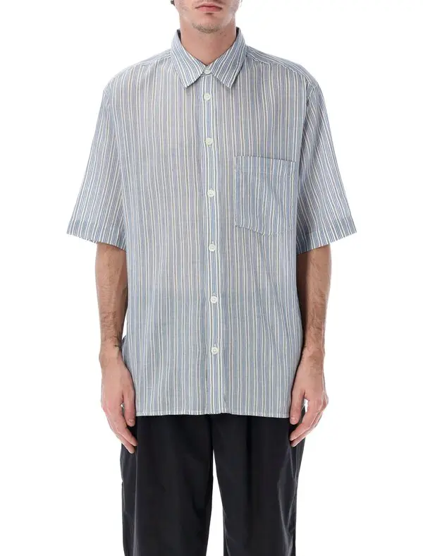 MARANT Mahvane Striped Cotton Shirt