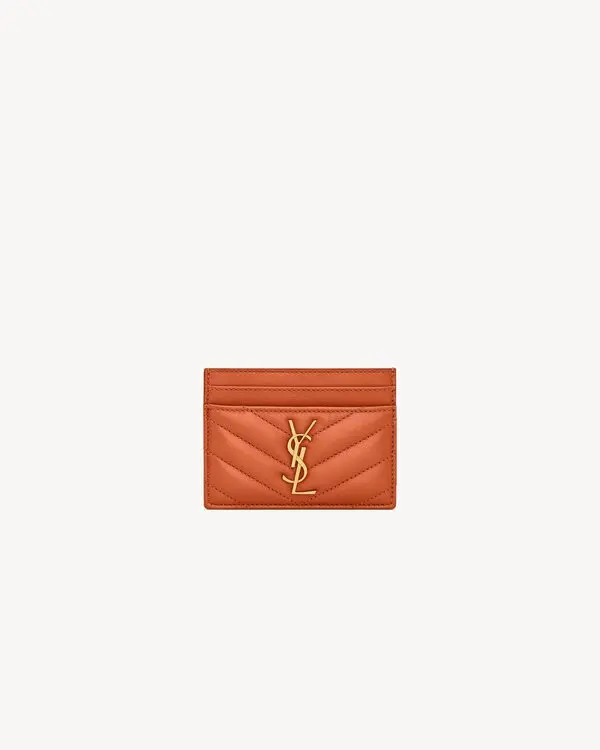 Saint Laurent Mini Cassandre Card Case