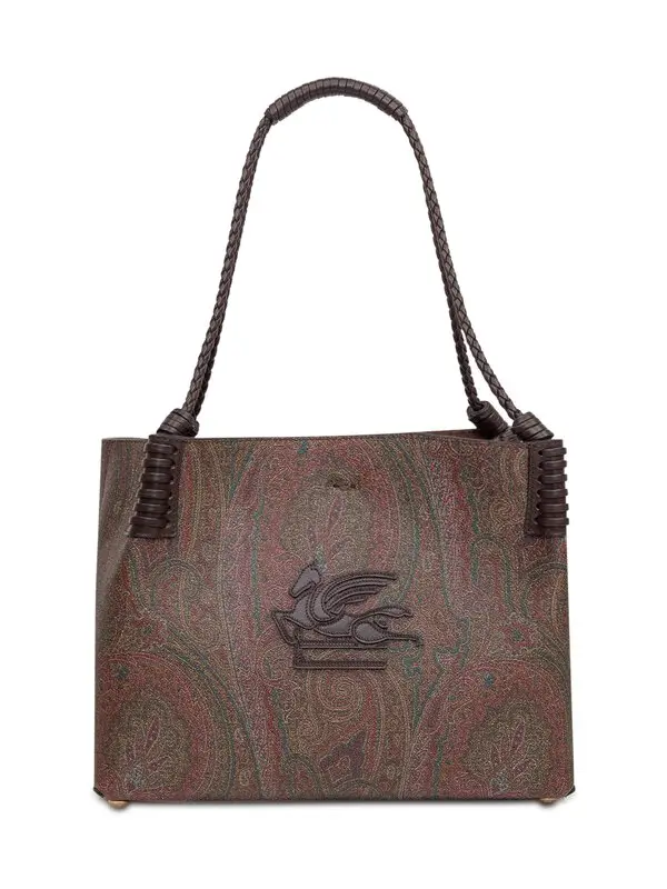 Etro Medium Shopping Tote - Marrone