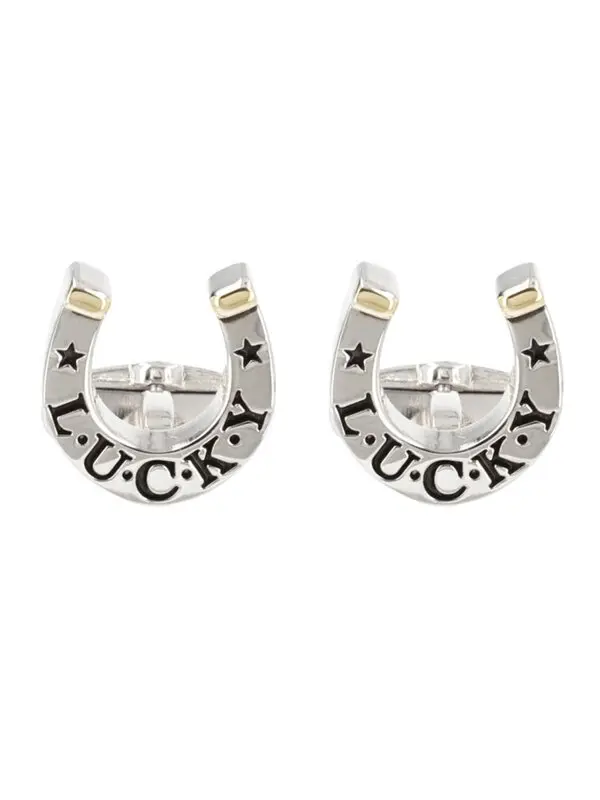 Paul Smith Mini Horseshoe Cufflinks - Silver
