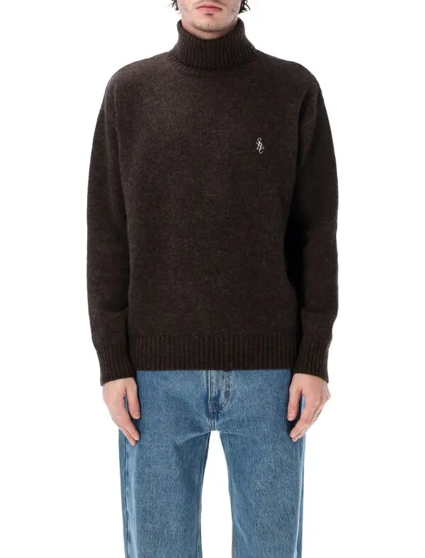 SPORTY & RICH Src Wool Turtleneck