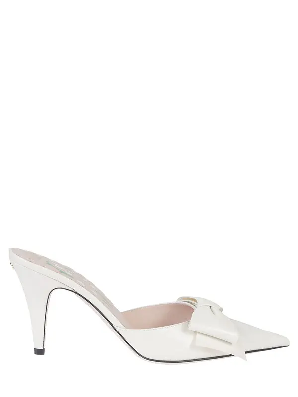 Valentino Garavani Stiletto Heel Bow Detail Mules