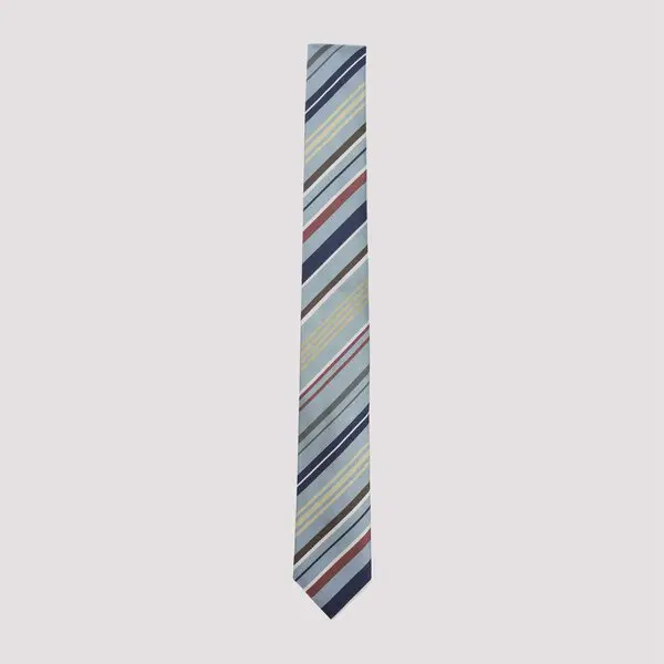 Paul Smith Striped Silk Blend Tie