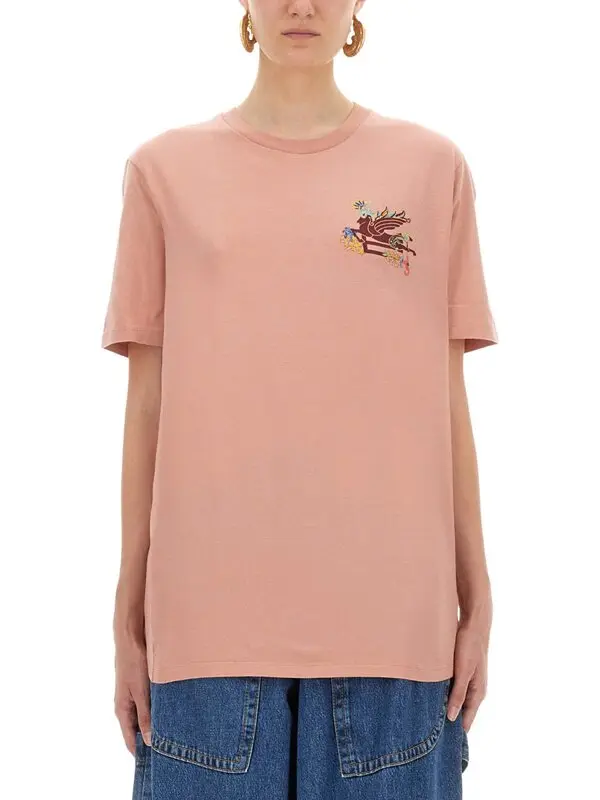 Etro Classic Pegasus T-shirt Regular Fit