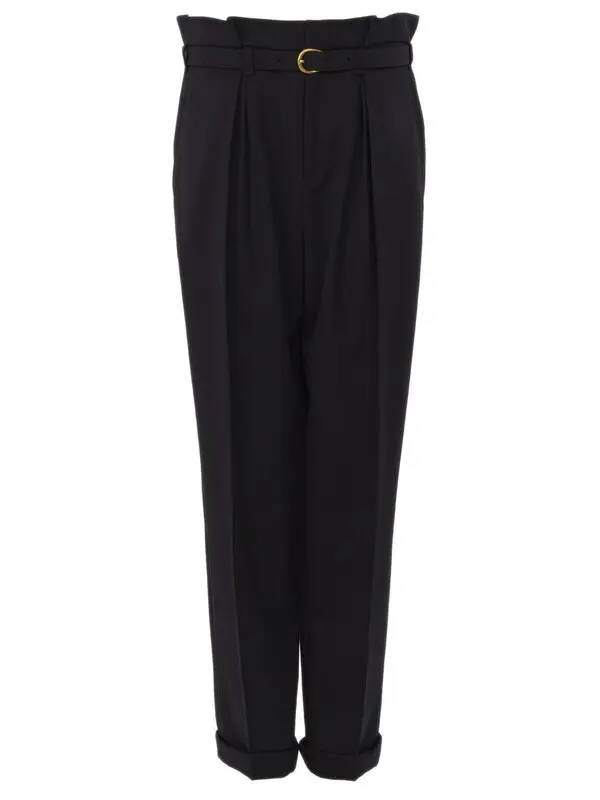 Chloé Tailored Trousers Size With Unique Closure Design