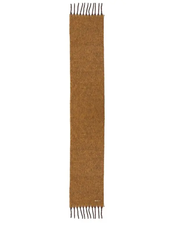 Bally Elegant Wool-blend Scarf - Brown