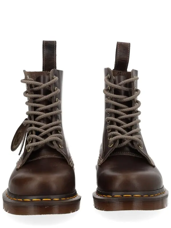 Dr. Martens Classic Lace-up Combat Boots - Charcoal