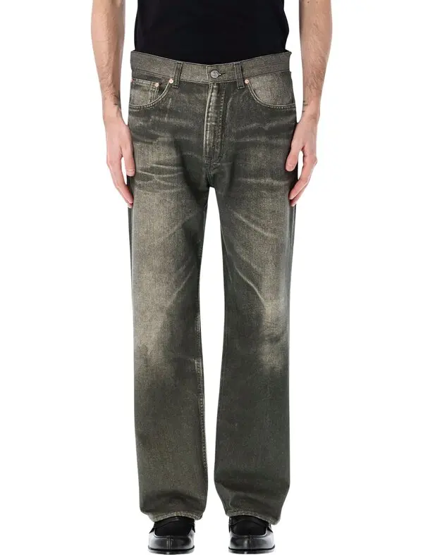 Our Legacy Refined Straight Leg Jeans - Digital Print