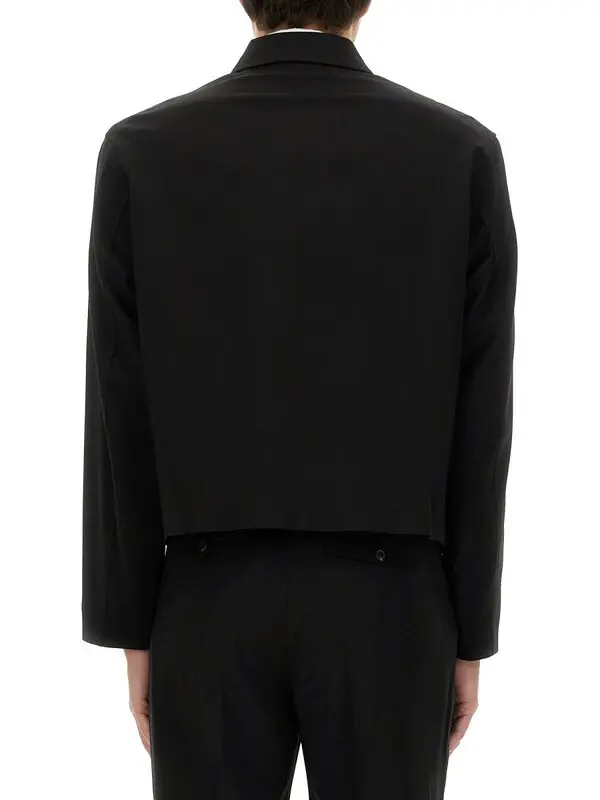 Our Legacy Worsted Wool Mini Jacket - Black