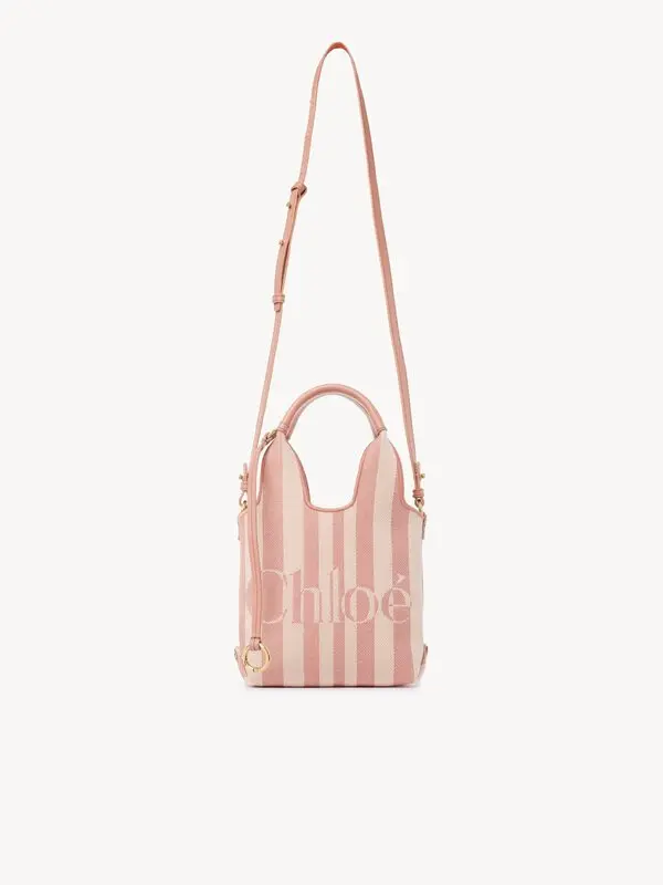 Chloé Adjustable Mini Bag With Dangling Ring - Rosa