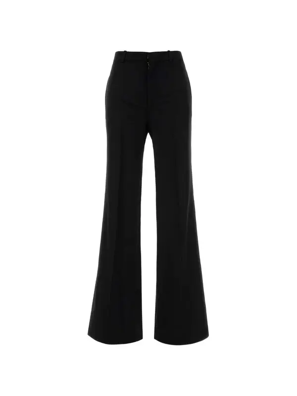 Chloé Belted Wool Trousers