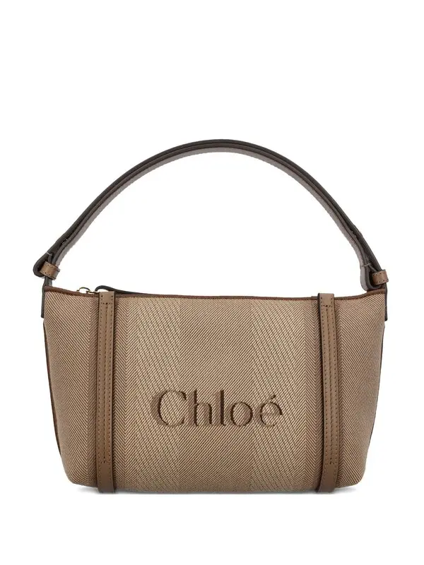 Chloé Mini Bag With Logo - Brown